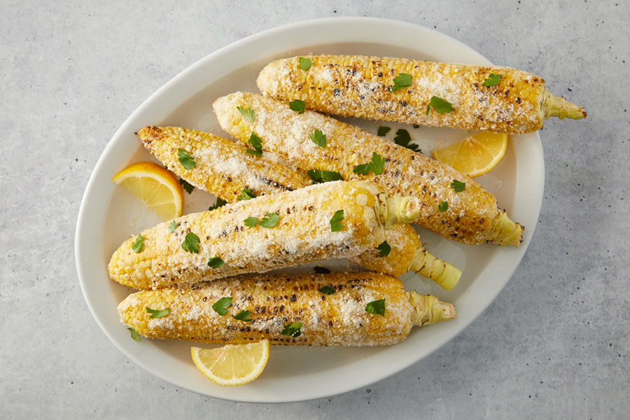 Italian Grilled Corn Recipe | Land O’Lakes