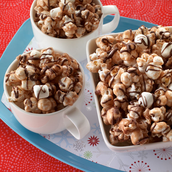 Hot Cocoa Popcorn Recipe | Land O’Lakes